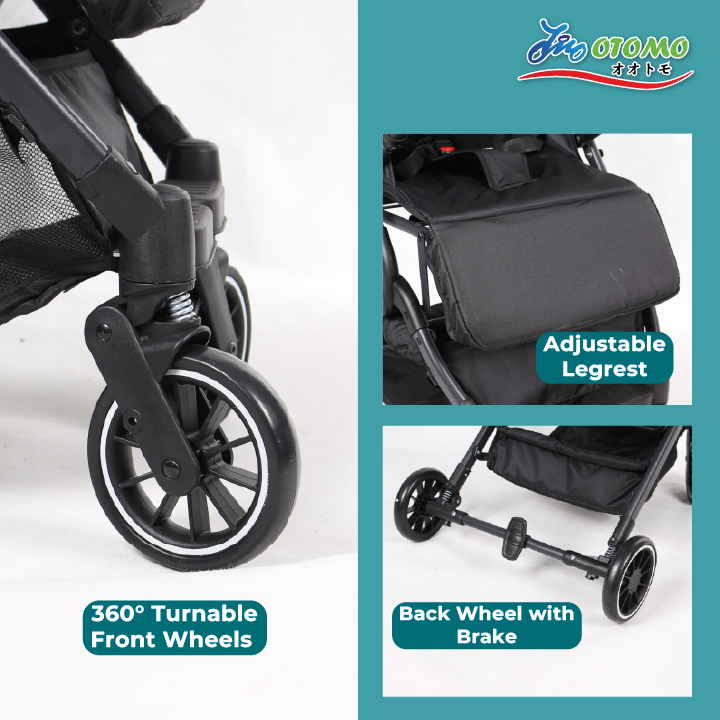 Otomo Baby Compact Stroller Cabin Lightweight New Born Stroller (Travel ...