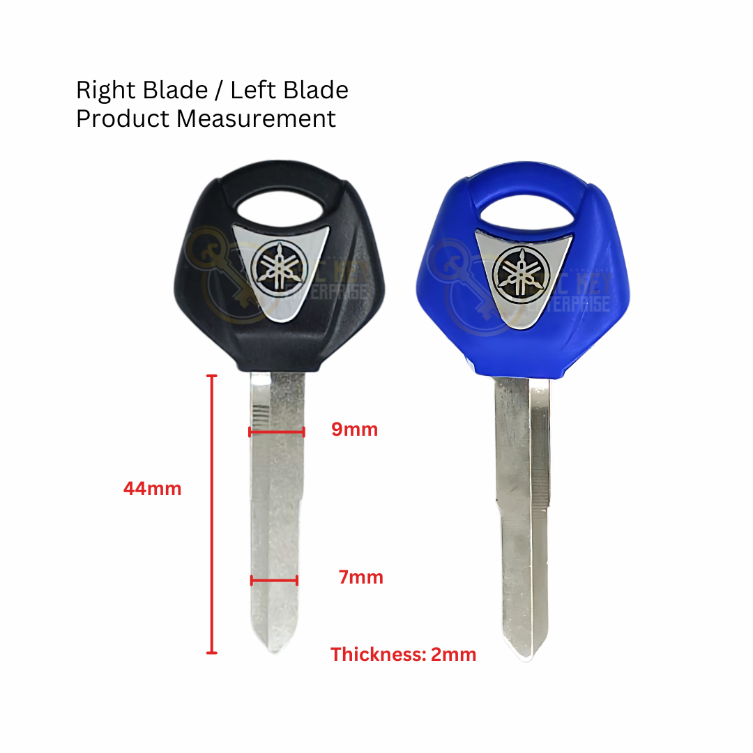 Yamaha Motor Transponder Key Spare (Right/Left/2 Side Blade) | Shopee ...