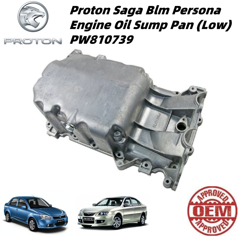 Proton Saga Blm Persona Engine Oil Sump Pan (Low) | Shopee Malaysia