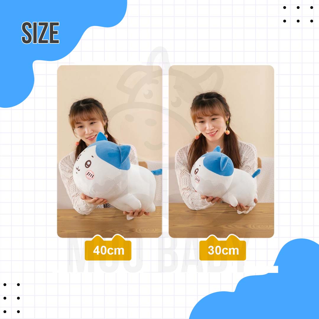 ⭐Moo Baby Anak Patung Laying Chiikawa Plushie Cute Plush Plushy Momonga ...