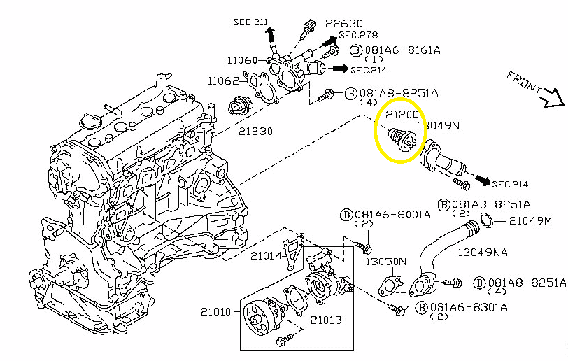NTCL LOW TEMPERATURE THERMOSTAT FOR NISSAN SILVIA S13 / S14 / S15 ...