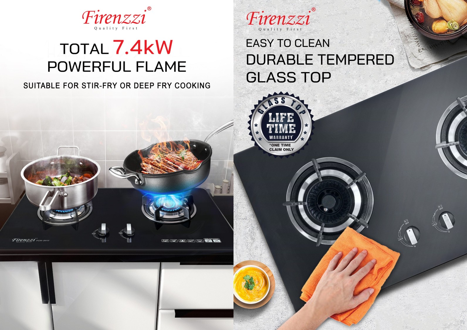 【FREE CAP + DUCTING】FIRENZZI FCH-9368 ACX Cooker Hood 1490 m³/hr (Auto ...