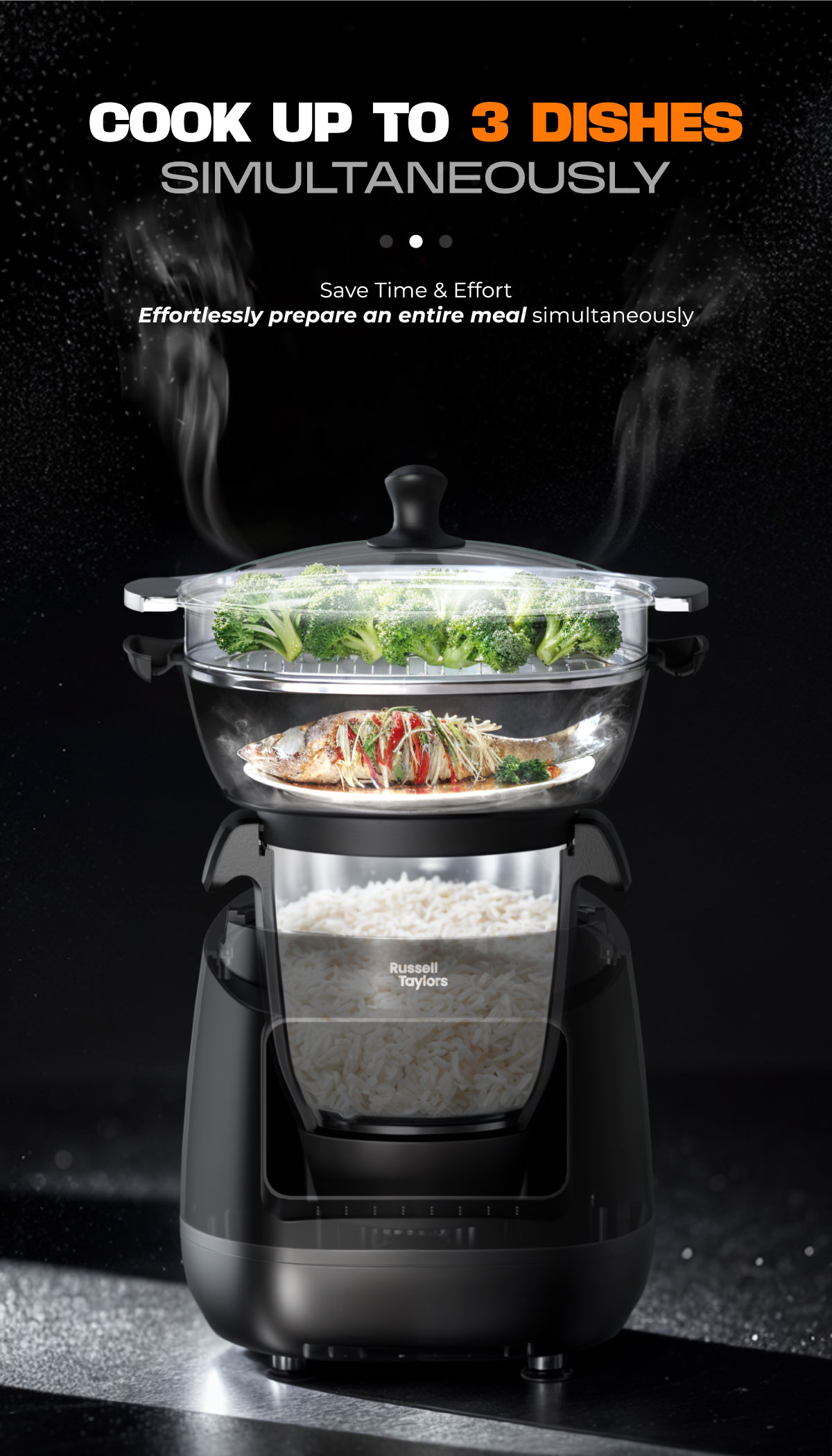 Russell Taylors iMix Pro Smart Cooker Periuk Pintar with Air Fryer ...