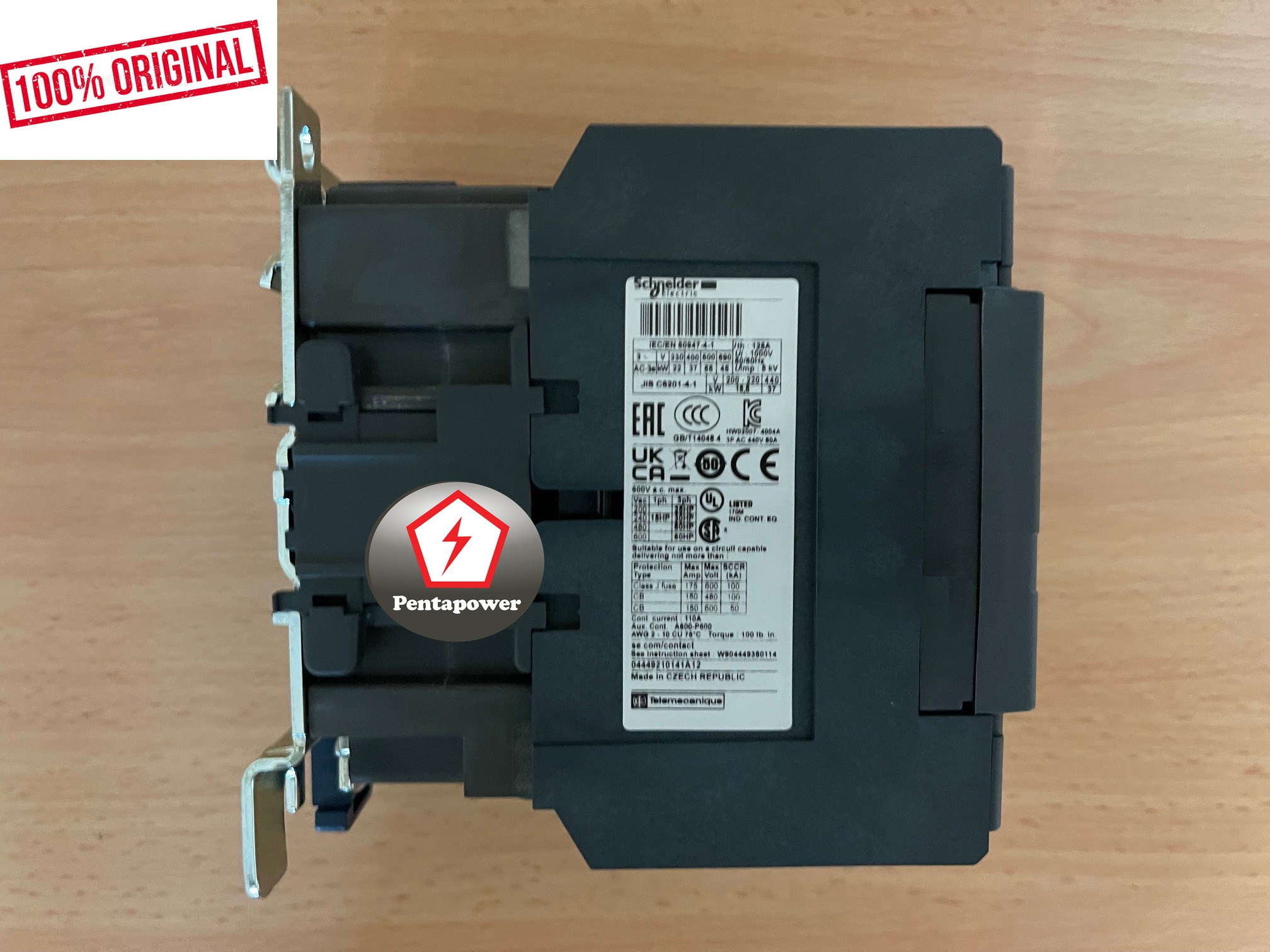 SCHNEIDER LC1D80 CONTACTOR 80AMP 3POLE (AC) LC1D80E7 LC1D80F7 LC1D80M7 ...
