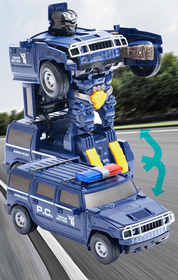 Kereta Polis Hummer Mainan Elektrik untuk Kanak-kanak Robot Menari ...
