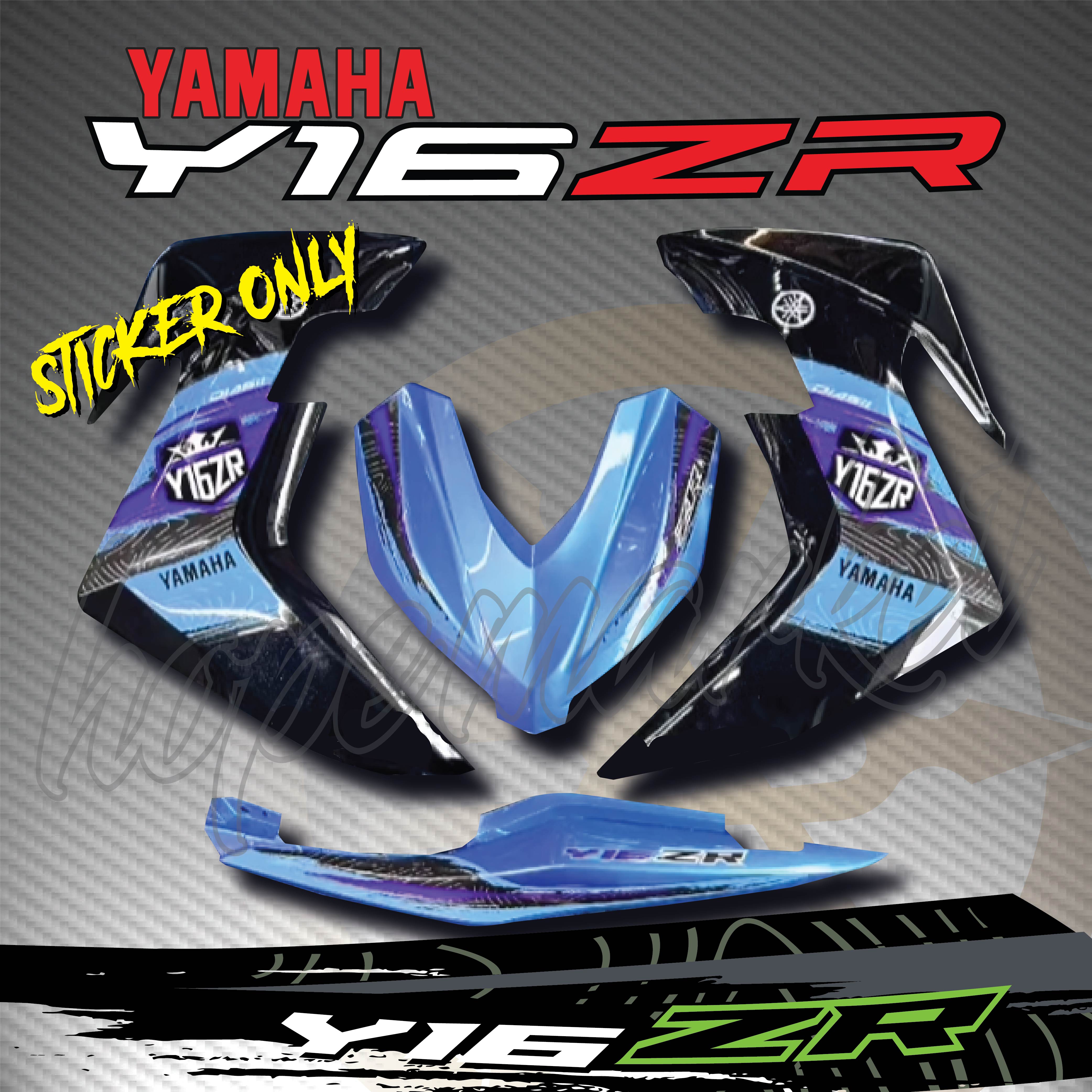 STRIPE MOTOR Y16 Y16ZR V1 V2 ABS 155 BUTTERFLY 2024 (48) CUSTOM BODY ...