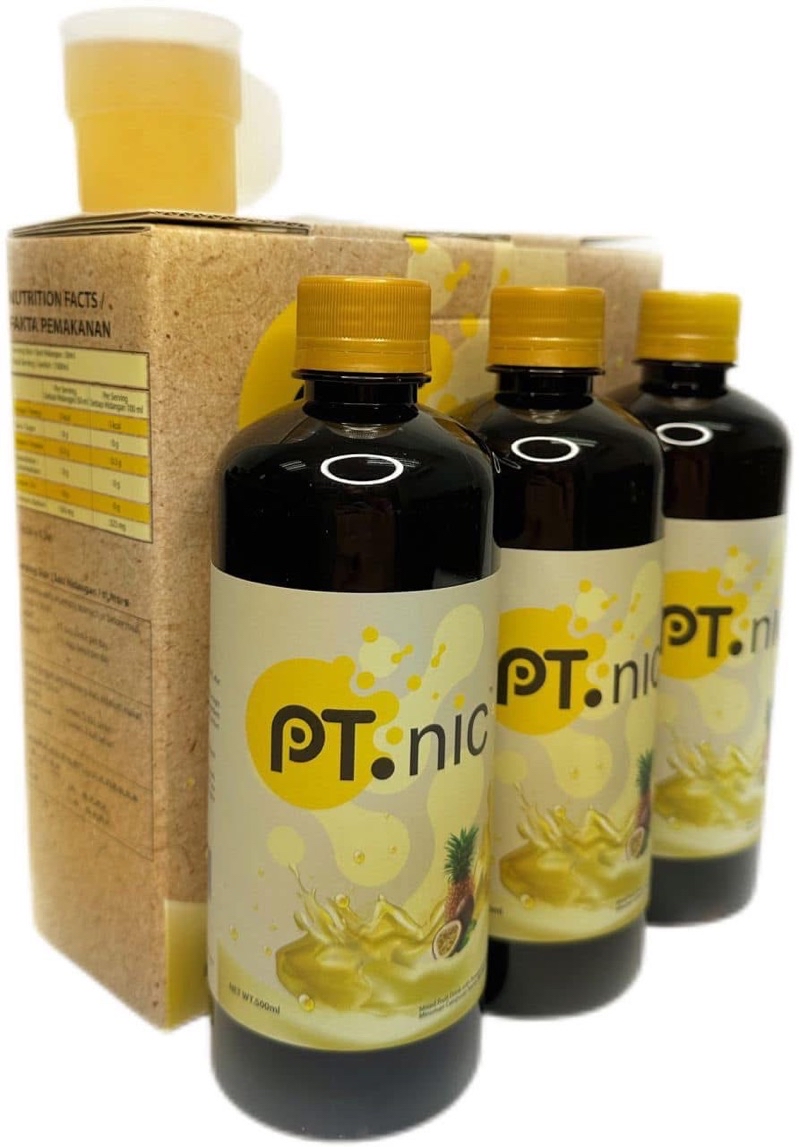 12 bottle PT.nic probiotics Natural Drink Passion Fruit Superfood ...