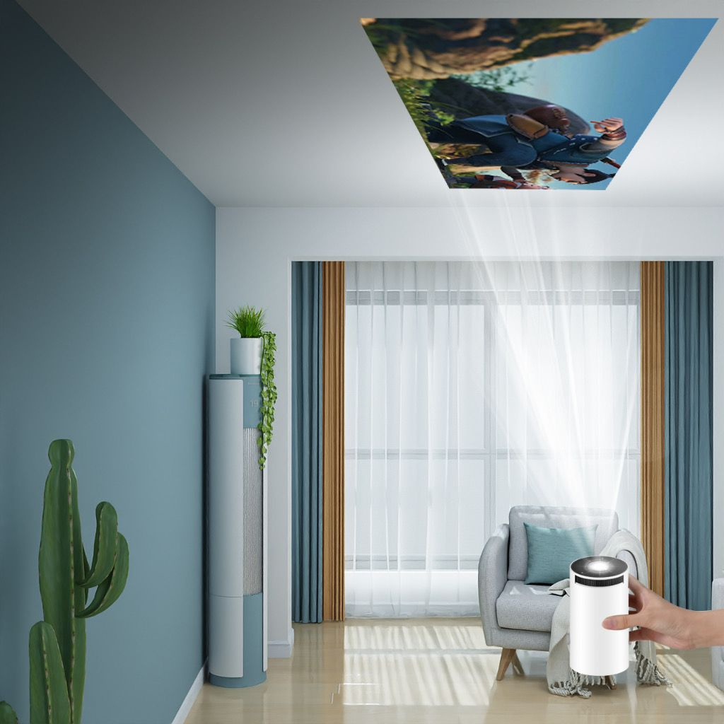 HY300 Mini Projector | Wireless WiFi 6 & Bluetooth | Android 11 LED ...