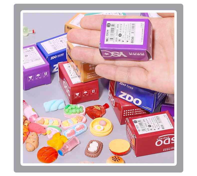 Kids Mini Express Blind Box DIY Miniature Toys Blind Bag Box Student ...