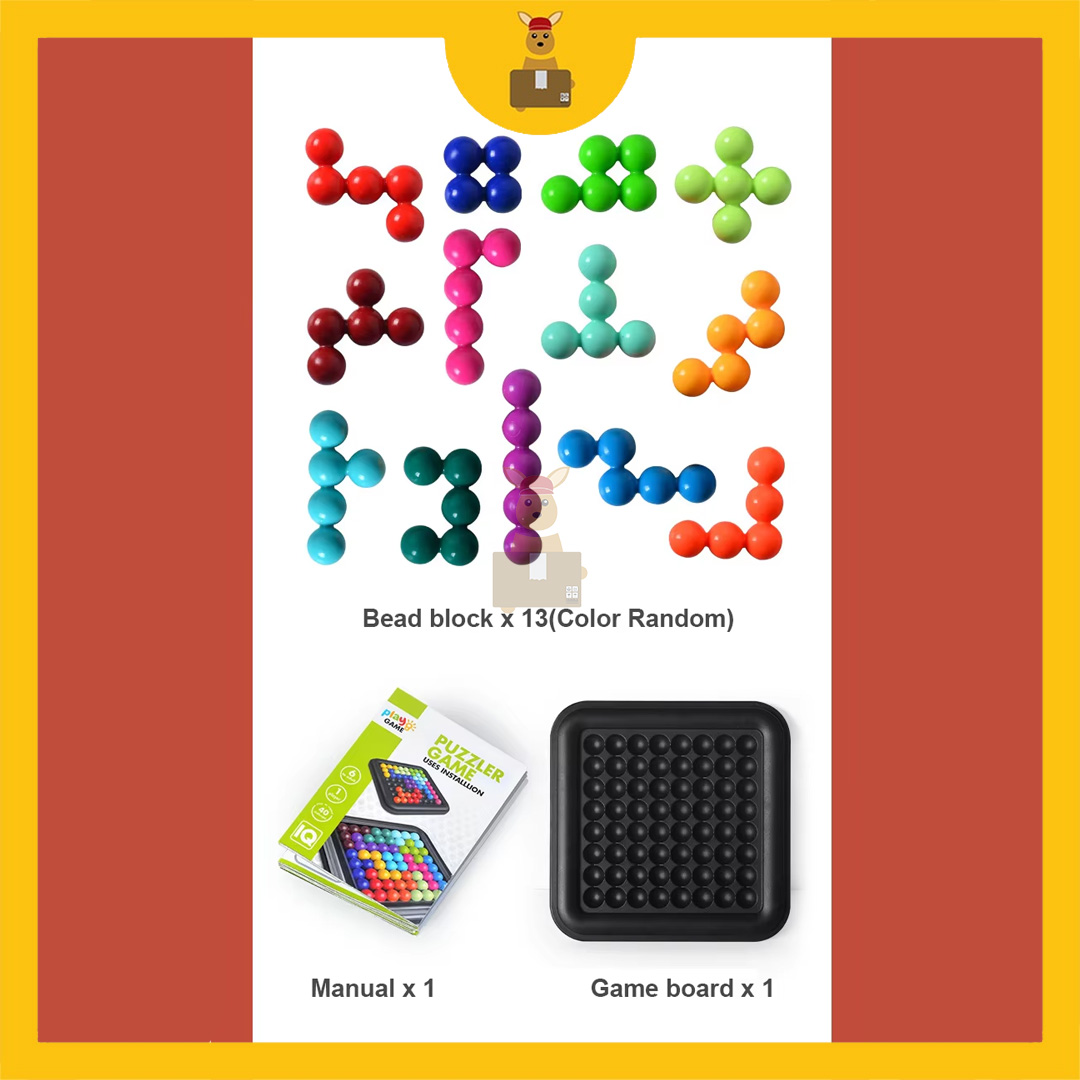 IQ Puzzler Game Wisdom Magic Beads Children Board Game Education ...
