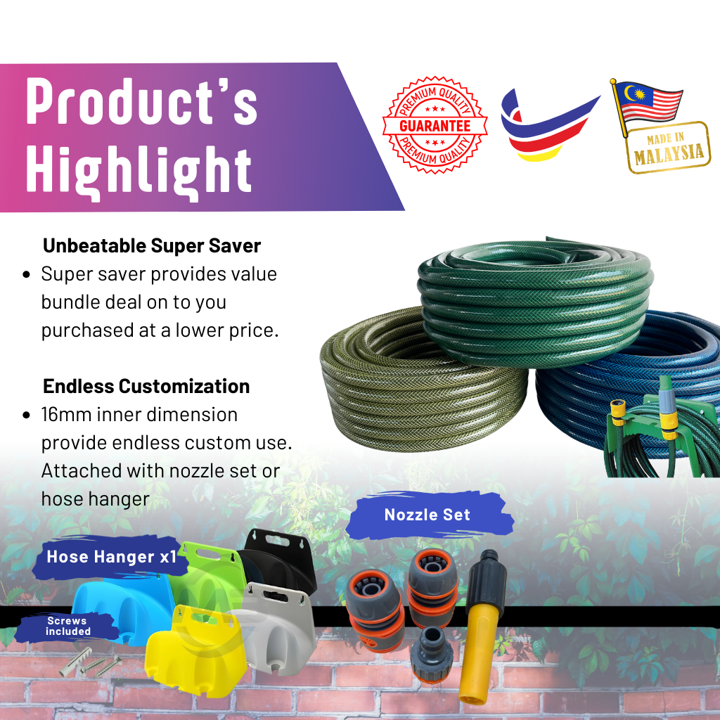 High Performance Fibre Mesh Core Reinforced Rubber PVC Flexible Garden ...