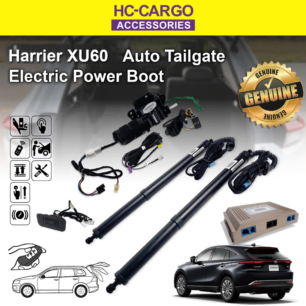 Toyota Harrier XU60 Plug & Play Electric Auto Tailgate Power Boot Foot Sensor Remote Control ...