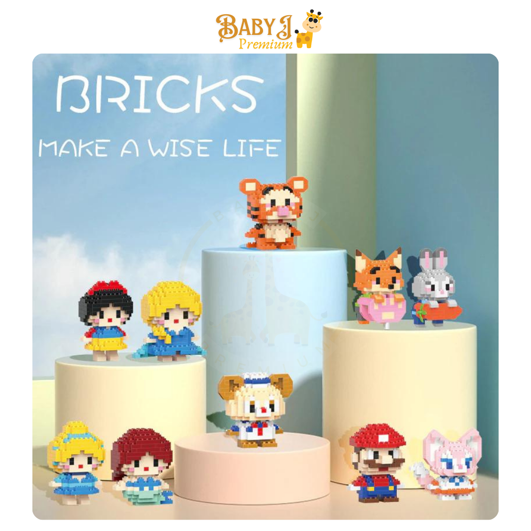 Nano Building Blocks Cute Mini Building Block 3D Building Block Toys ...
