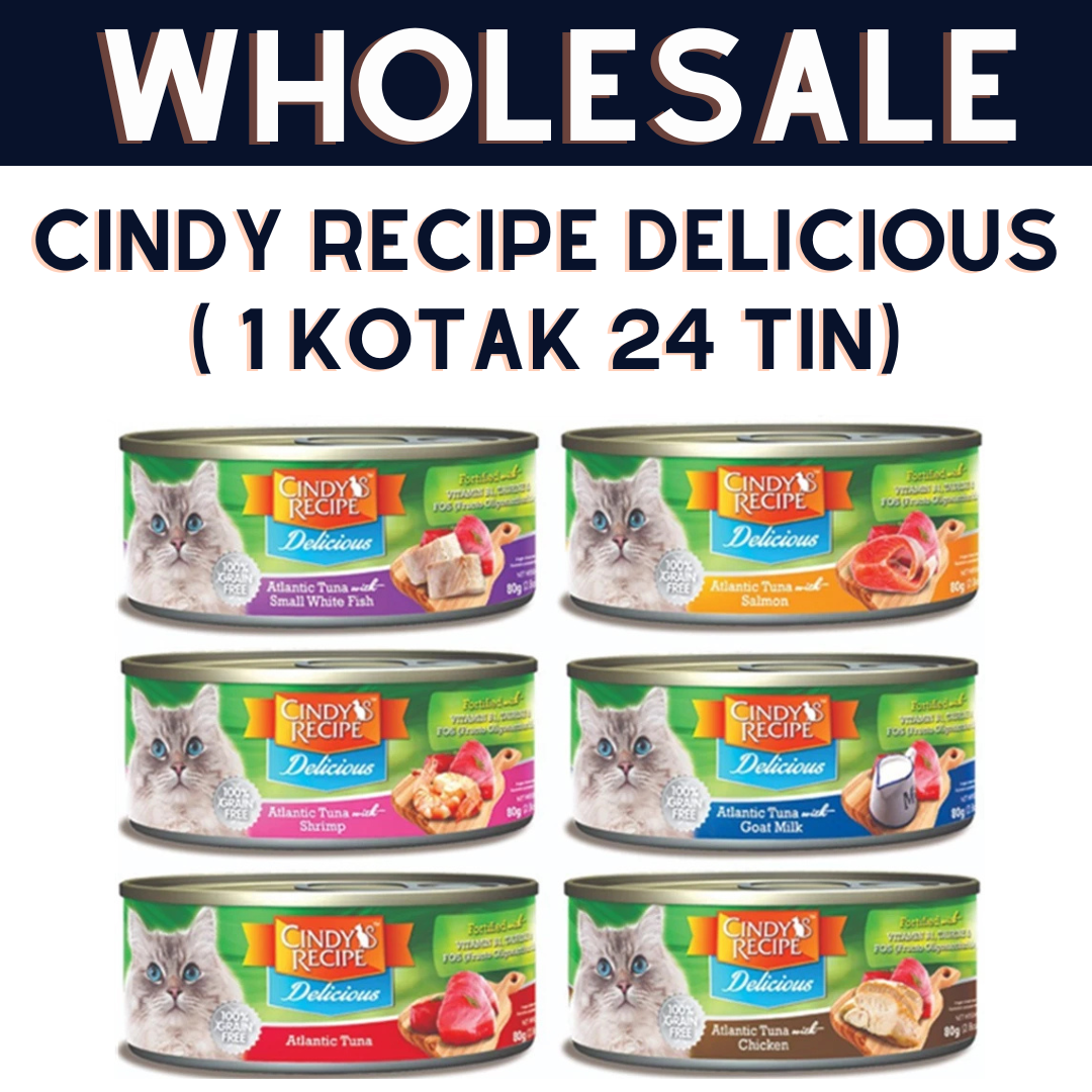 WHOLESALE GUN PET Cindy's Recipe Delicious Canned Food Debone 80g Cindy ...