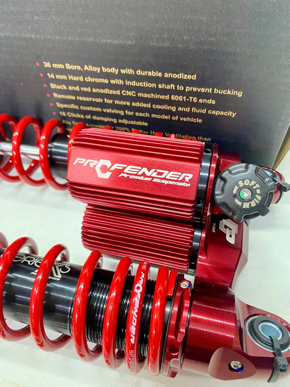 PROFENDER ABSORBER SUSPENSION YAMAHA XMAX 330MM 350MM HONDA ADV150/160 ...