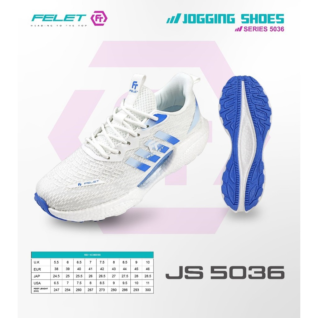 Kasut Larian FELET Jogging Shoes Running Shoes JS-5034 / JS-5035 / JS ...