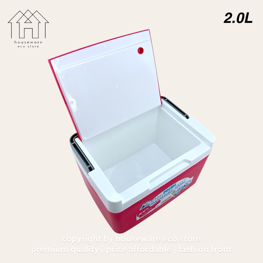 LAVA Mini Cooler Box Ice Bucket Box Picnic Box Baldi Ais Tong Ice Batu ...
