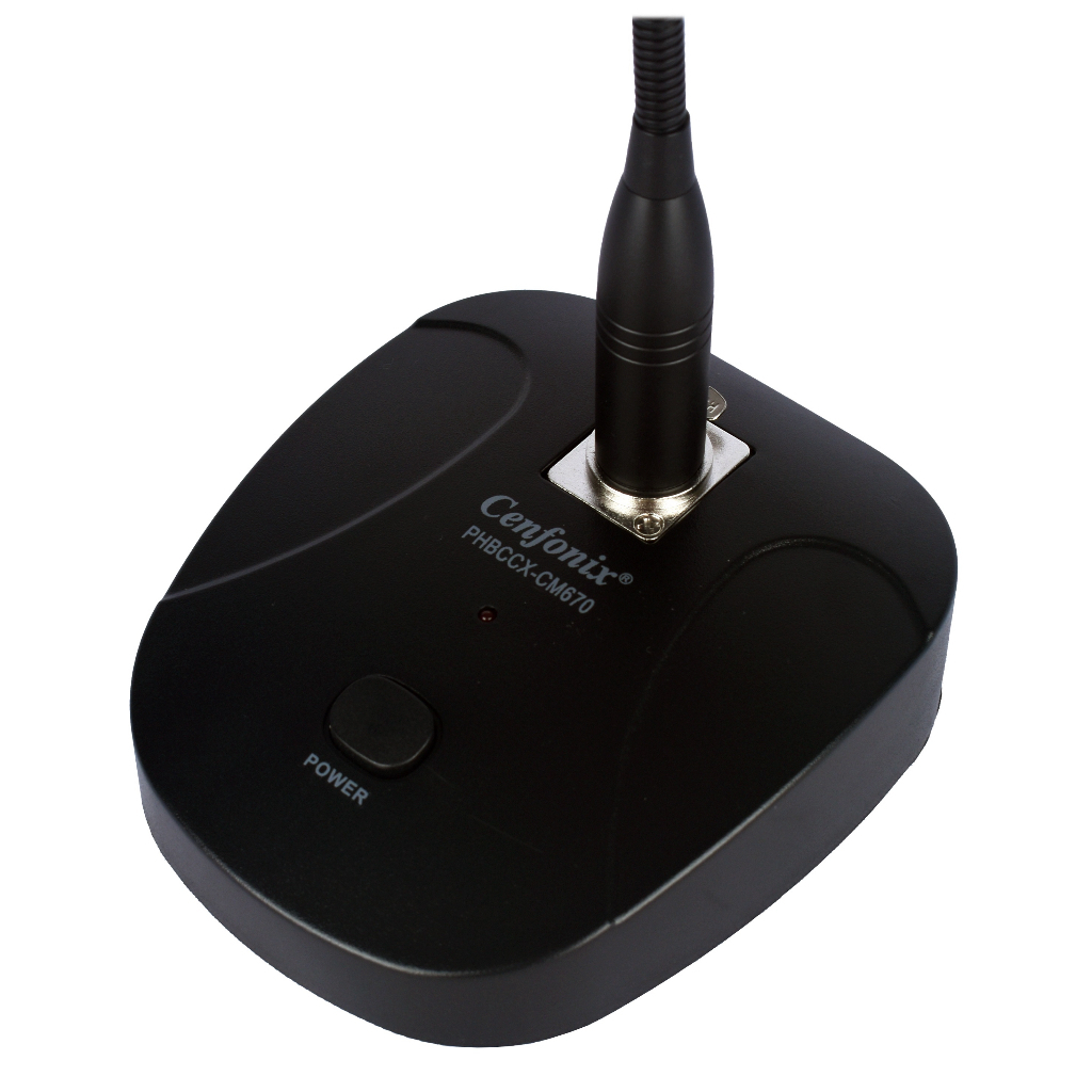 Cenfonix CM670 Gooseneck Goose Neck Conference Desktop Microphone ...