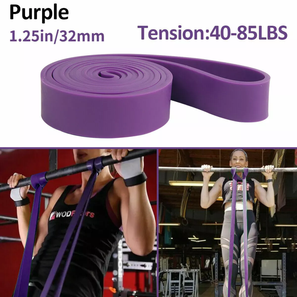 Pull Up Resistance Body Stretching Band Loop Strength Training Power ...