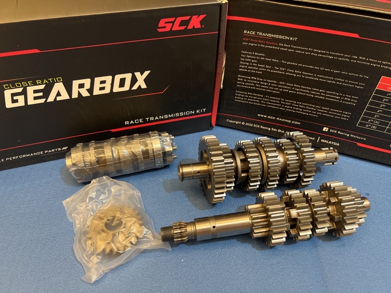 SCK RACING GEARBOX GEAR BOX FULL SET 1-6 Y15ZR Y15Z Y15 / Y16ZR Y16 ...