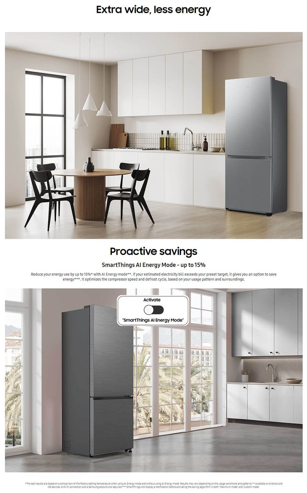 [Klang Valley Delivery Only] Samsung RB45DG600EB1ME 2 Doors Fridge 458L Digital Inverter Black ...