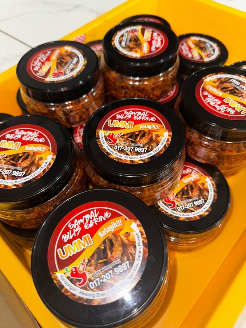 Sambal Bilis Garing Ummi Sedap Pedas- Makanan - Food | Shopee Malaysia