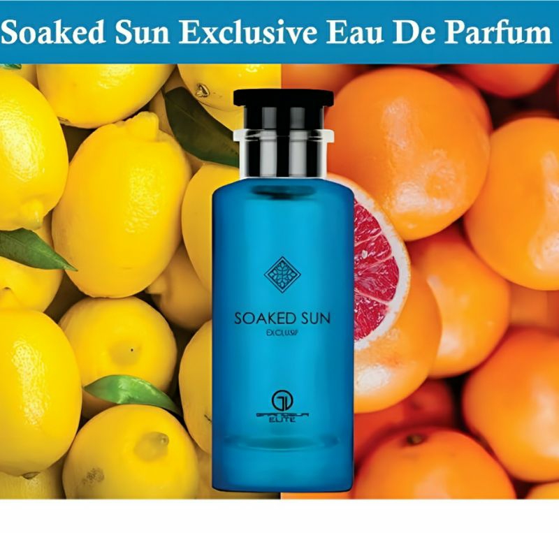 Soaked Sun Exlcusif Parfum By Grandeur 100 ML Rich Niche Swim Fragrance Inspired By Afternoon ...