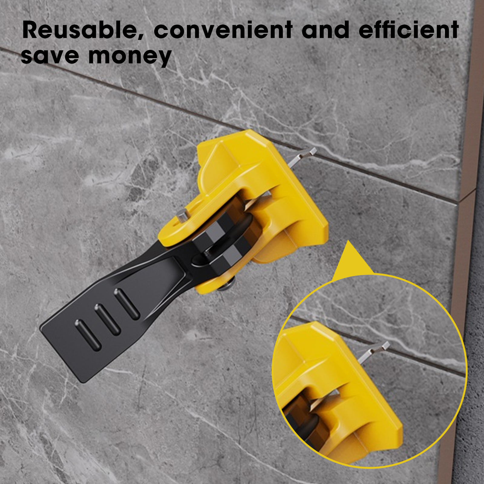 Tile Leveling System Tools Kit Tile Spacers 40Pcs Reusable Floor ...