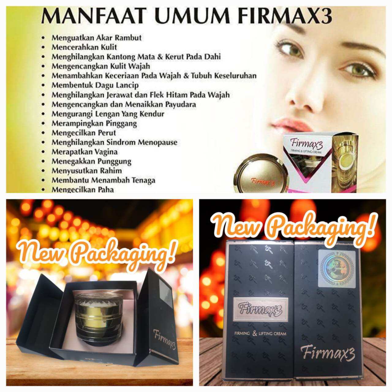Firmax3 Nanotechnology Miracle cream - Balance Hormone , lifting & Firm ...