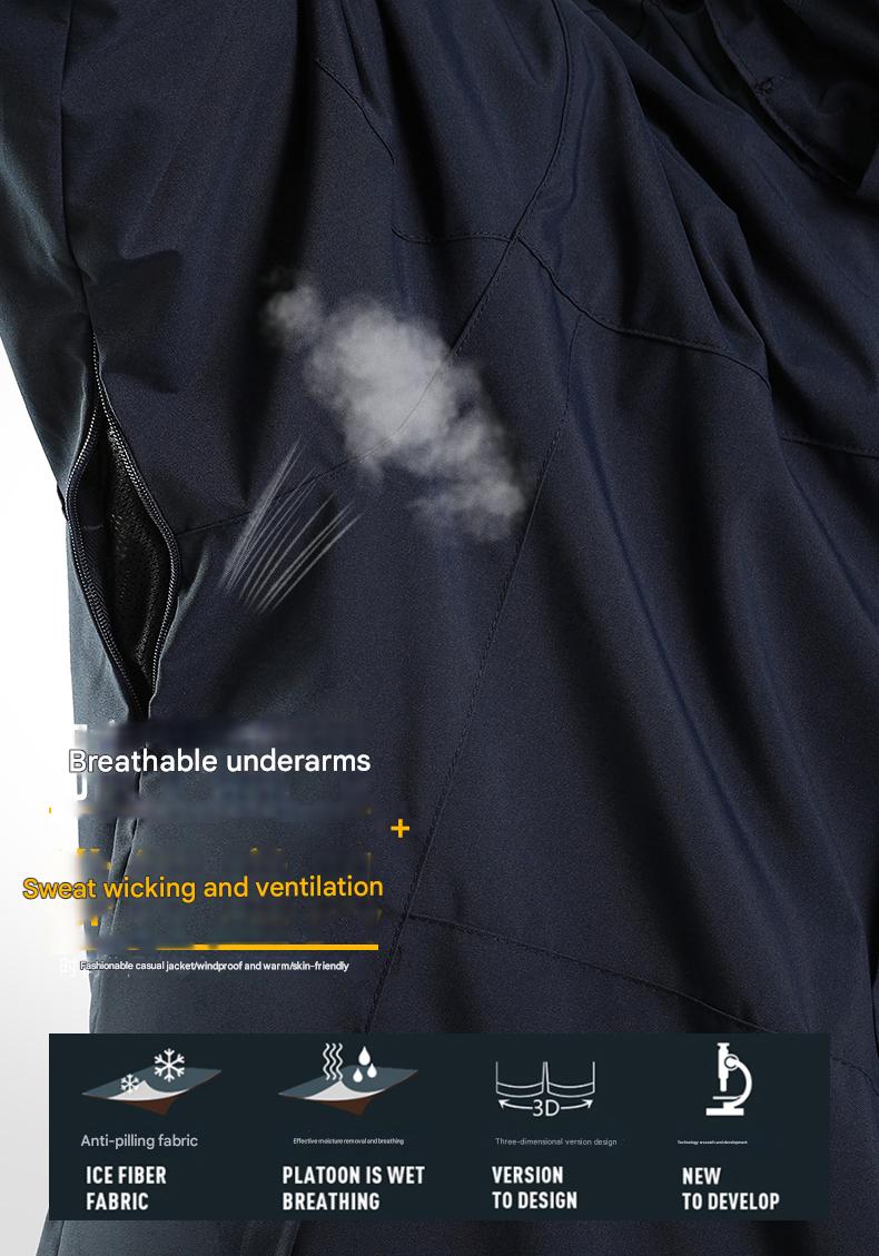 💦[RV - WATERPROOF]💦Jacket Hoodie Boleh Tanggal Windbreaker Hiking Water ...