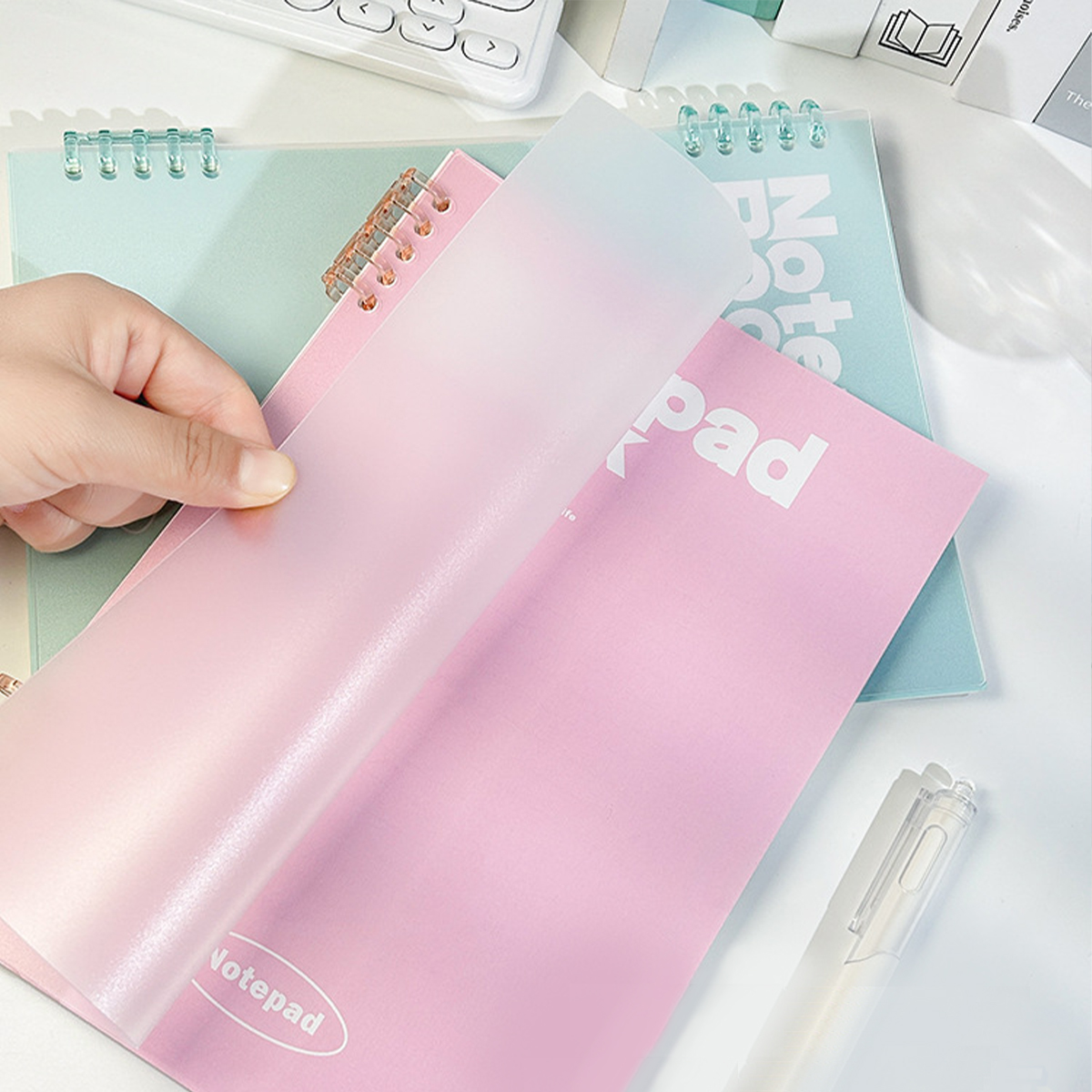 Loose leaf Notebook 60 Sheet Refillable B5/A5 Studens School Writing ...
