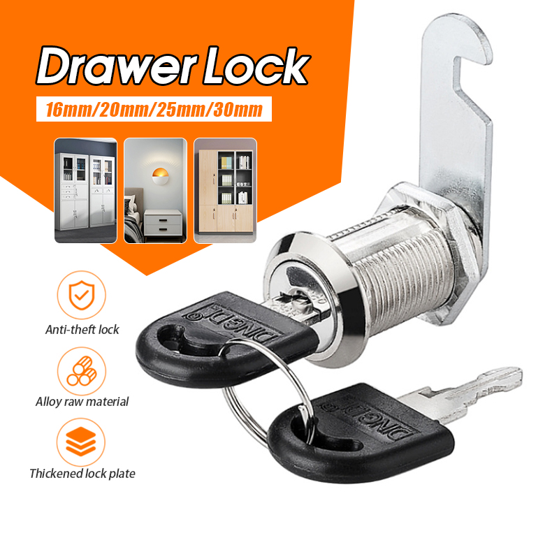 Universal Lock Mailbox Lock Drawer Lock Filing Cabinet Lock Locker Lock ...