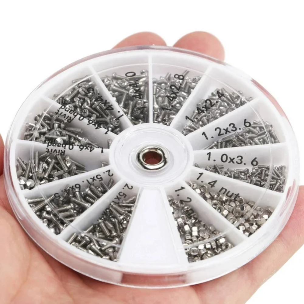 600pcs/Box Machine Screw Set Kit Mini Screws Tools Box Screw for PC ...