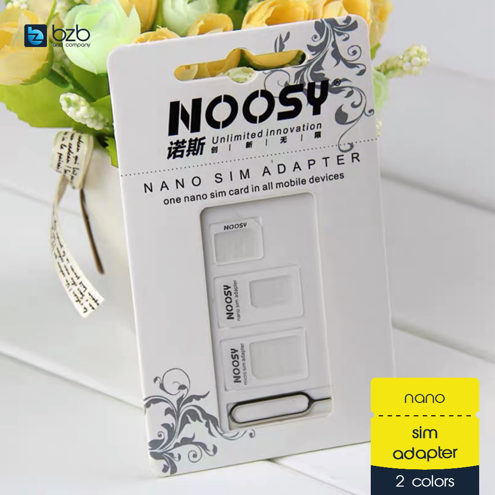 4 in 1 Micro SIM Card Holder Noosy Universal Nano SIM Card Adapter ...
