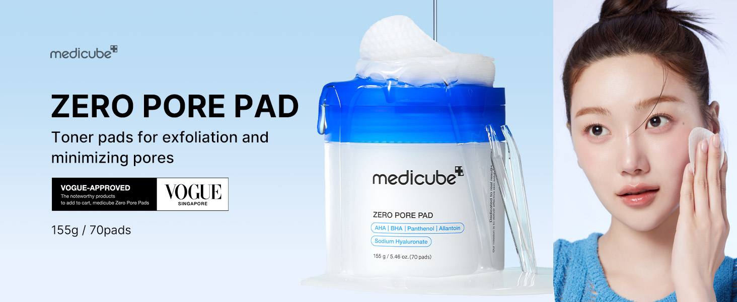 [medicube official] Best Toner Pad Collection | Kojic Spot | Zero Pore Tightening | Deep Vita C ...