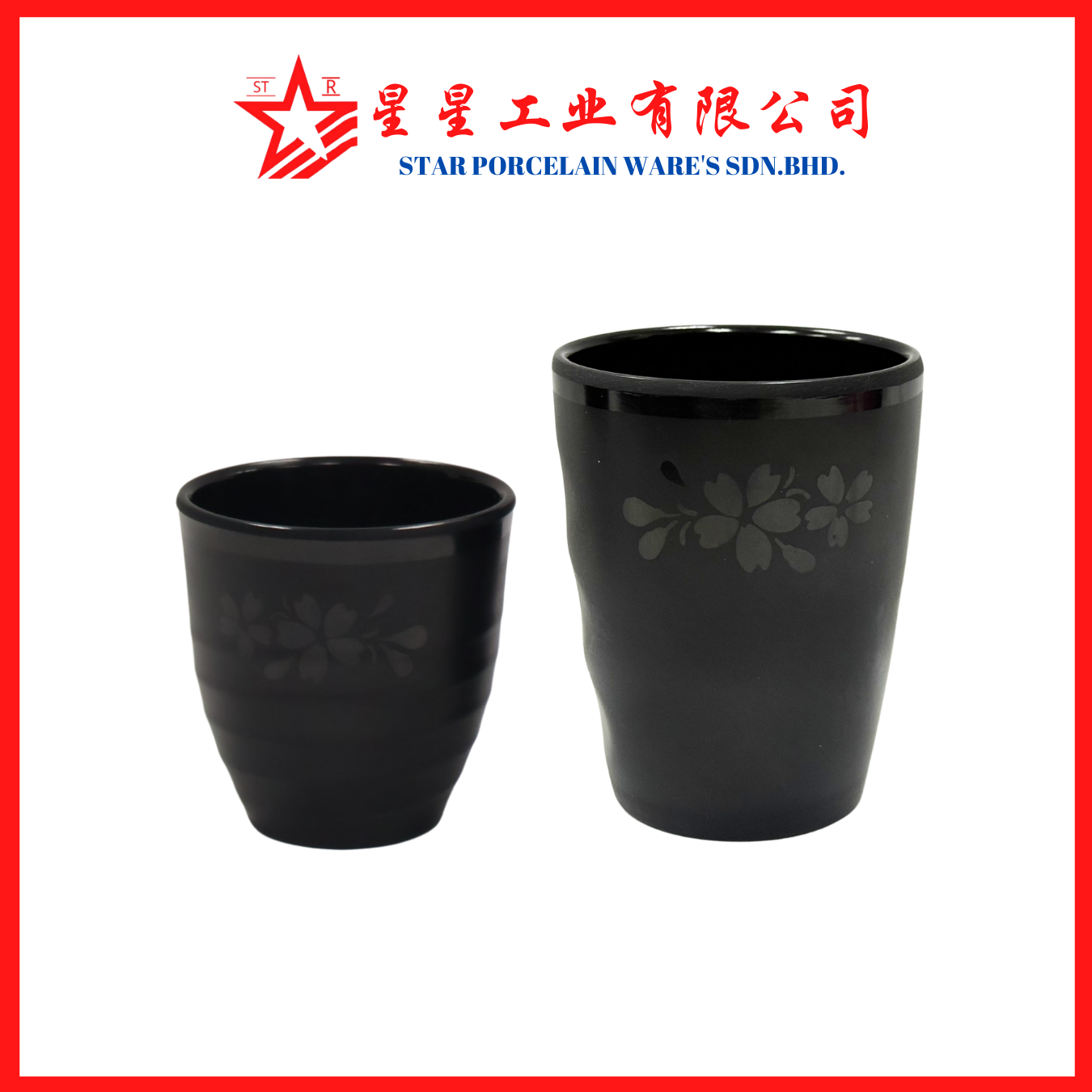 MATT BLACK TUMBLER MELAMINE CAWAN MELAMINE | Shopee Malaysia