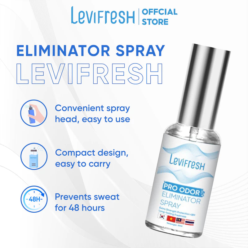 Levifresh Deodorant Spray 30ml BY Beufresh | Shopee Malaysia