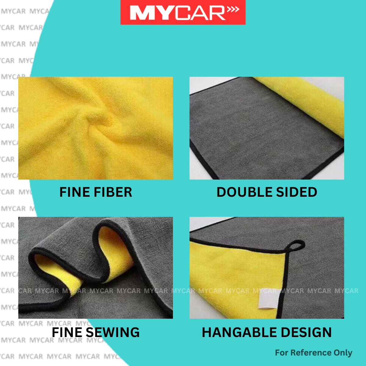 Microfiber Towel 400gsm Car Cleaning High Water Absorption Car Wash ...