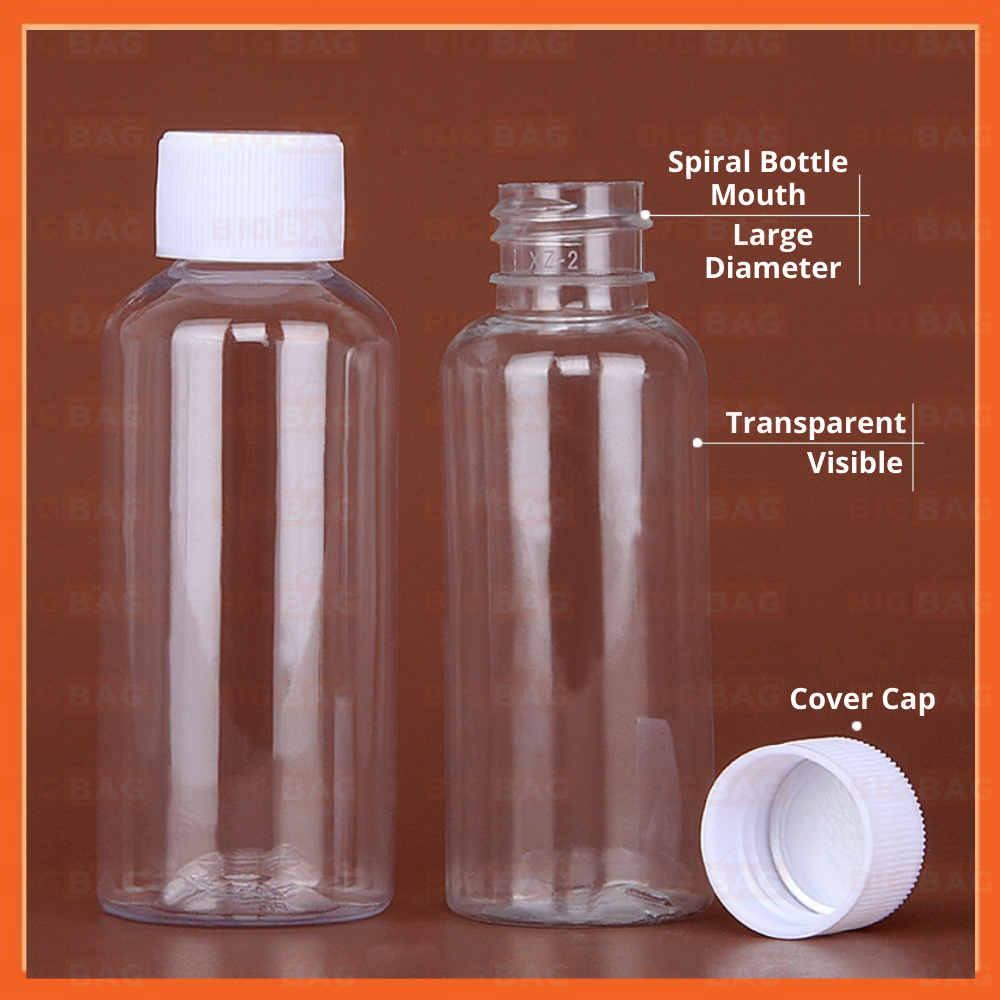 Botol Plastik Kecil Plastic Bottle Empty Bottle Travel Bottle Botol ...