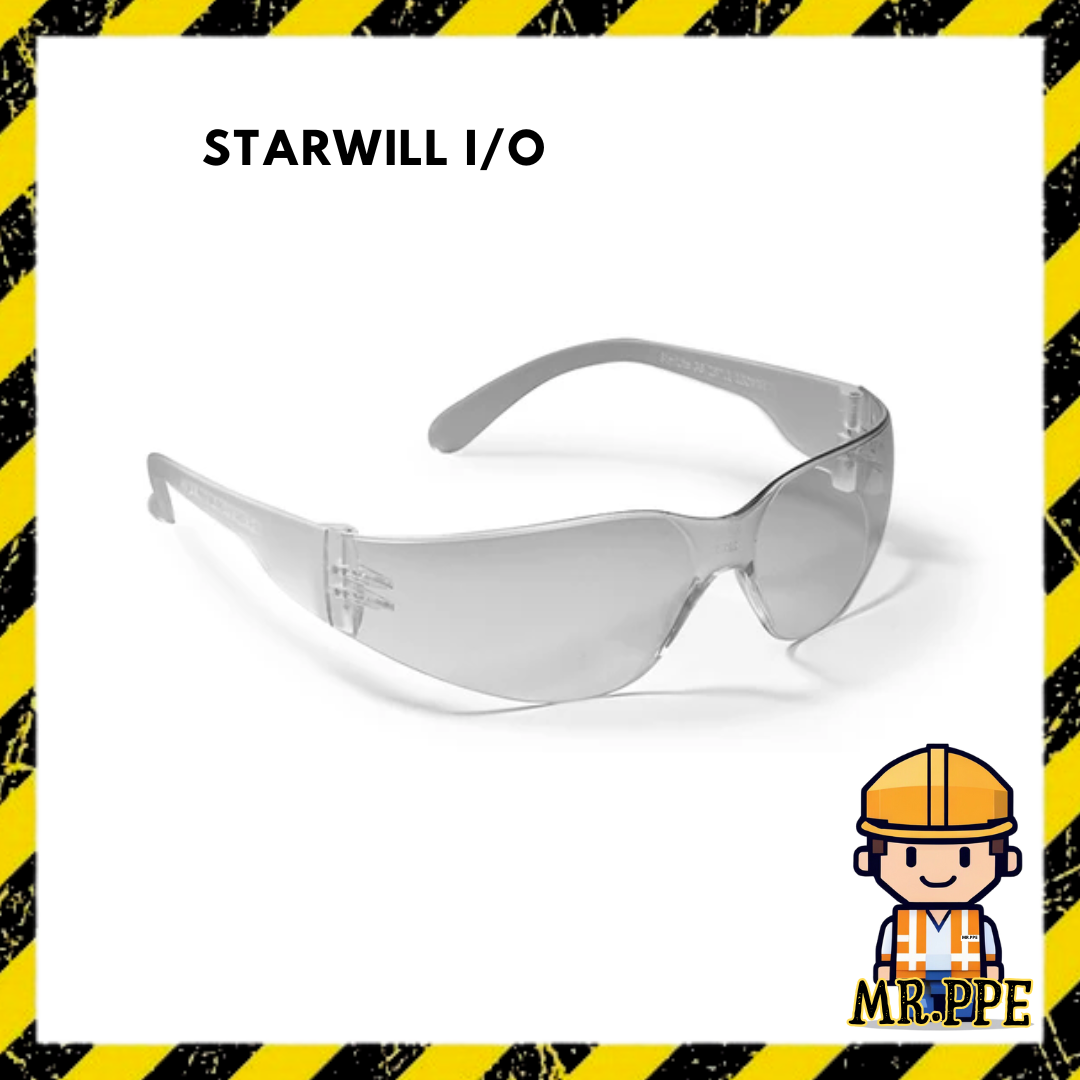 STARWILL Safety Spectacle Eyeware / Smoke Lens / Inside out lens ...