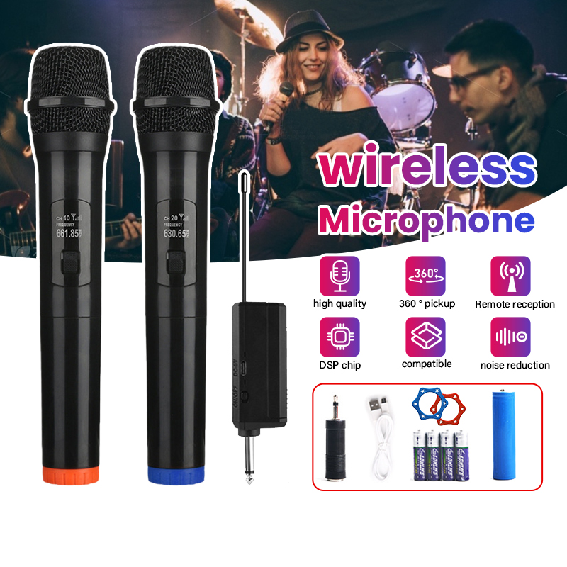 【𝗥𝗘𝗔𝗗𝗬_𝗦𝗧𝗢𝗖𝗞】WIDETALENT Microphone Wireless Bluetooth Portable Handheld ...