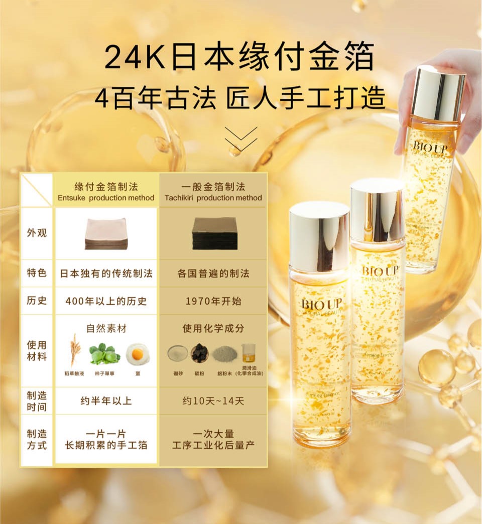 Bio Up Essential Oil Cleanser + Entsuke Premium Gold Essence + Pro-X ...
