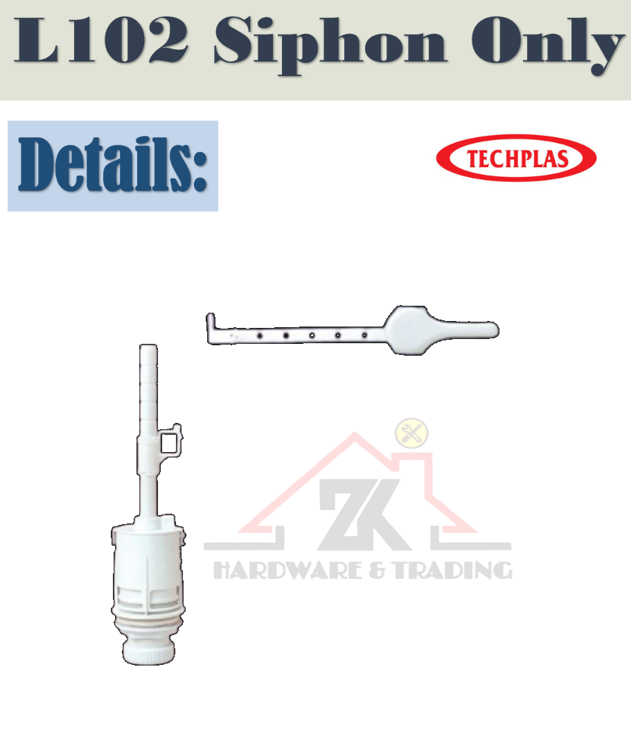 Siphon Pum Flush Tangki Jamban Cangkung Bathroom Toilet High Level ...