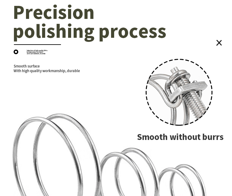 SS304 HOSE CLAMP CLIP DOUBLE WIRE HOSE CLAMP CLIP Radiator hose clamp ...