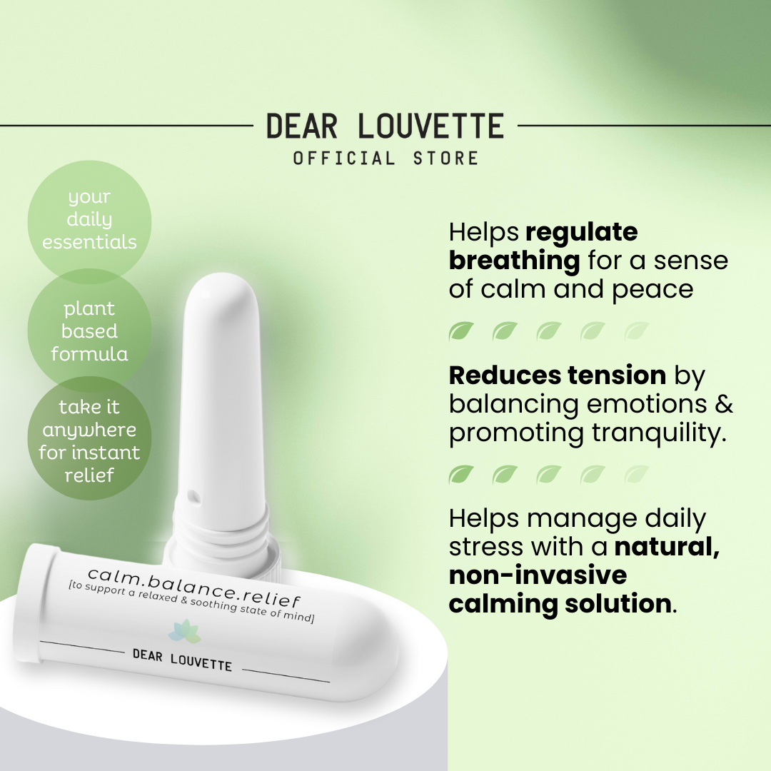 Stress Anxiety Relief Inhaler Essential Oil Inhaler Aromatherapy ...