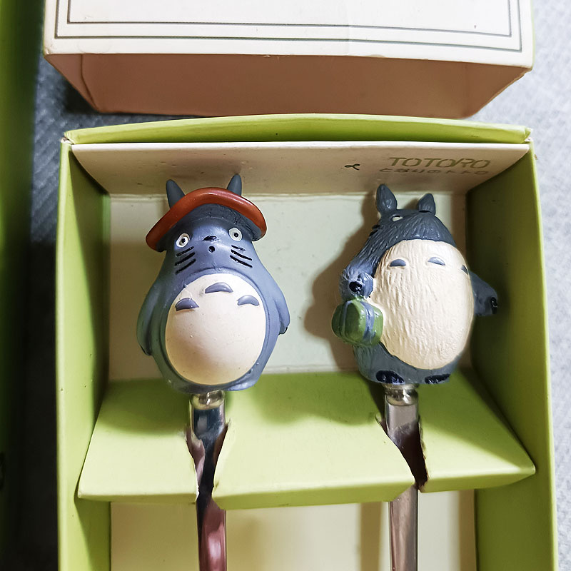 My Neighbor Totoro x Noritake 2 sets Tea Spoons Studio Ghibli Made In ...