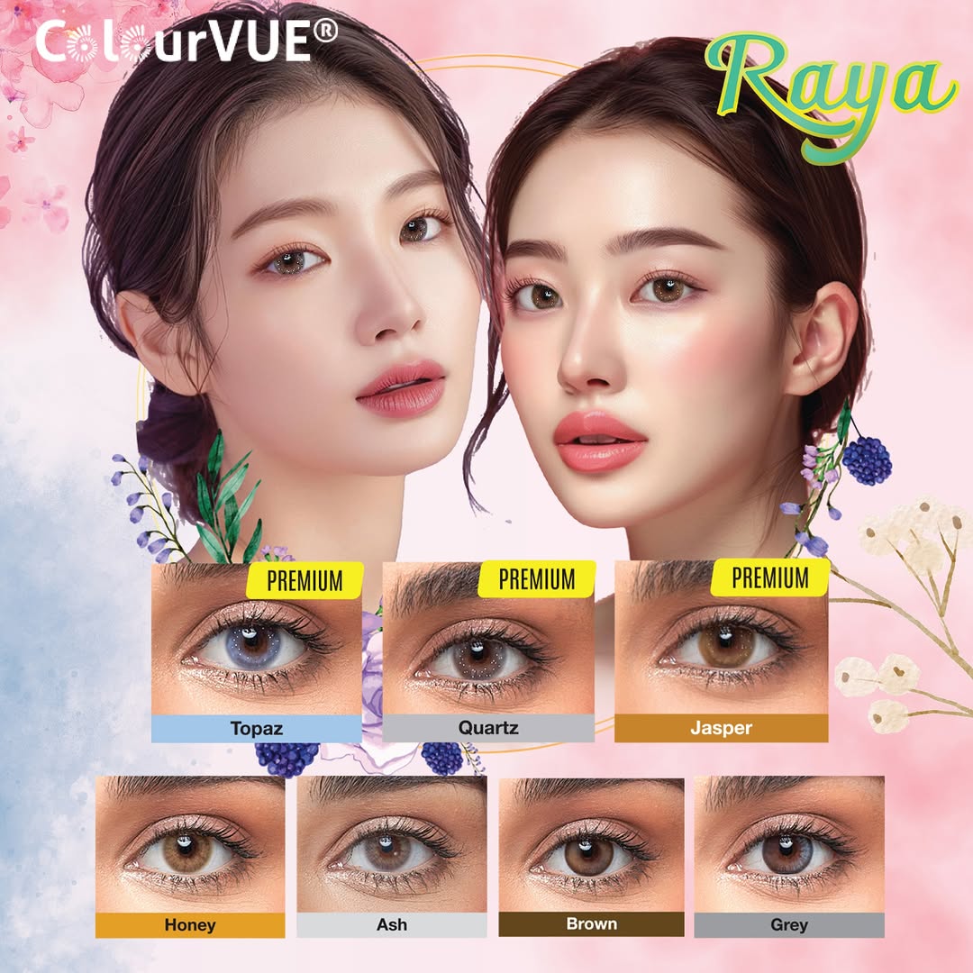 [BEST SELLER]ColourVue Raya Silicone Hydrogel Contact Lens–Natural ...
