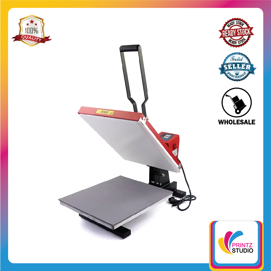 38cm x 45cm / 40cm x 50cm Heat Press Machine with Teflon Coated A3 size ...