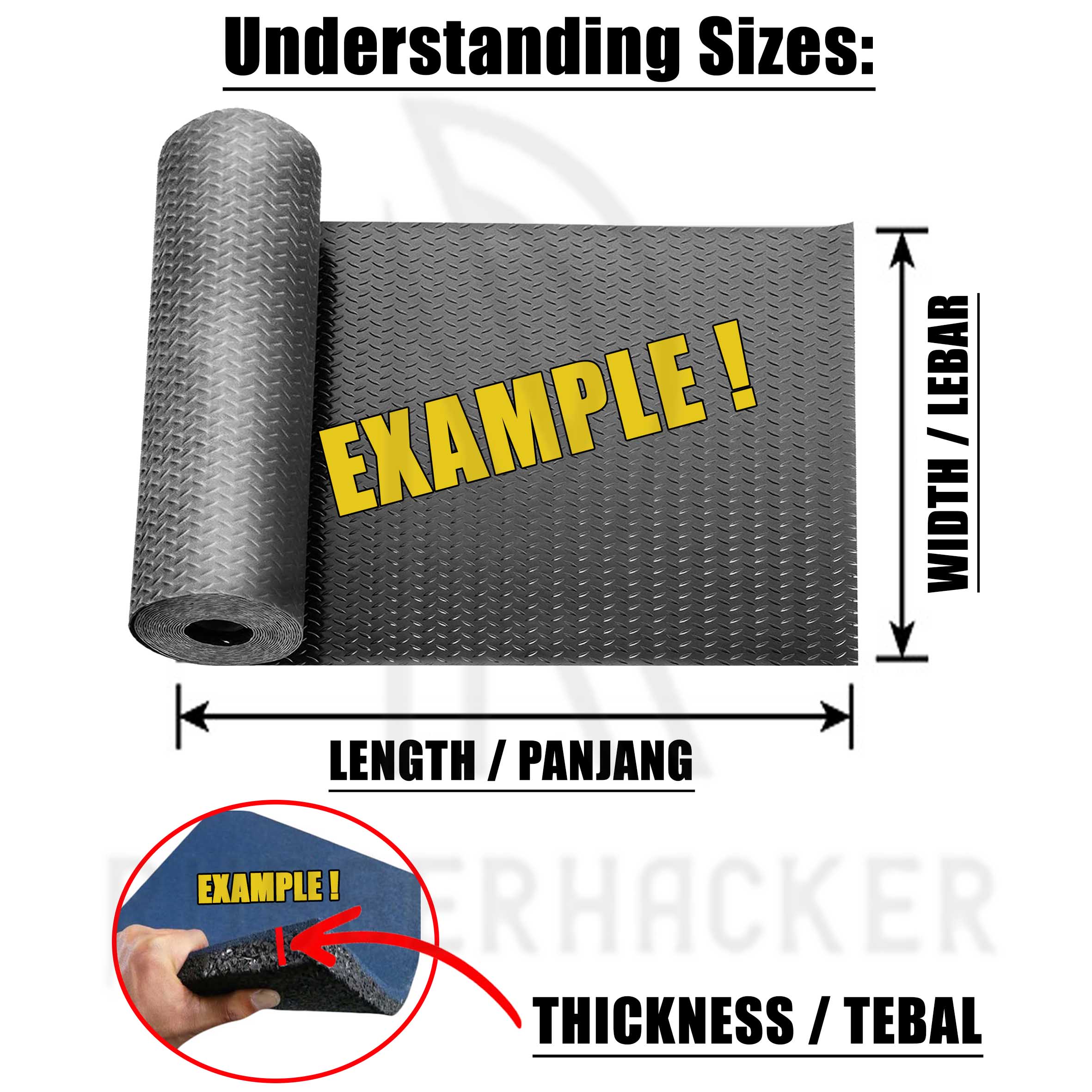 Anti-Static Rubber ESD Mat, rubber sheet, rubber mat (2mm x 1.2m x ...