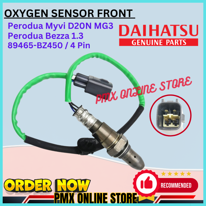 PERODUA MYVI MG3 D20N, BEZZA 1.3 FRONT O2 OXYGEN SENSOR 89467-BZ020 4 ...